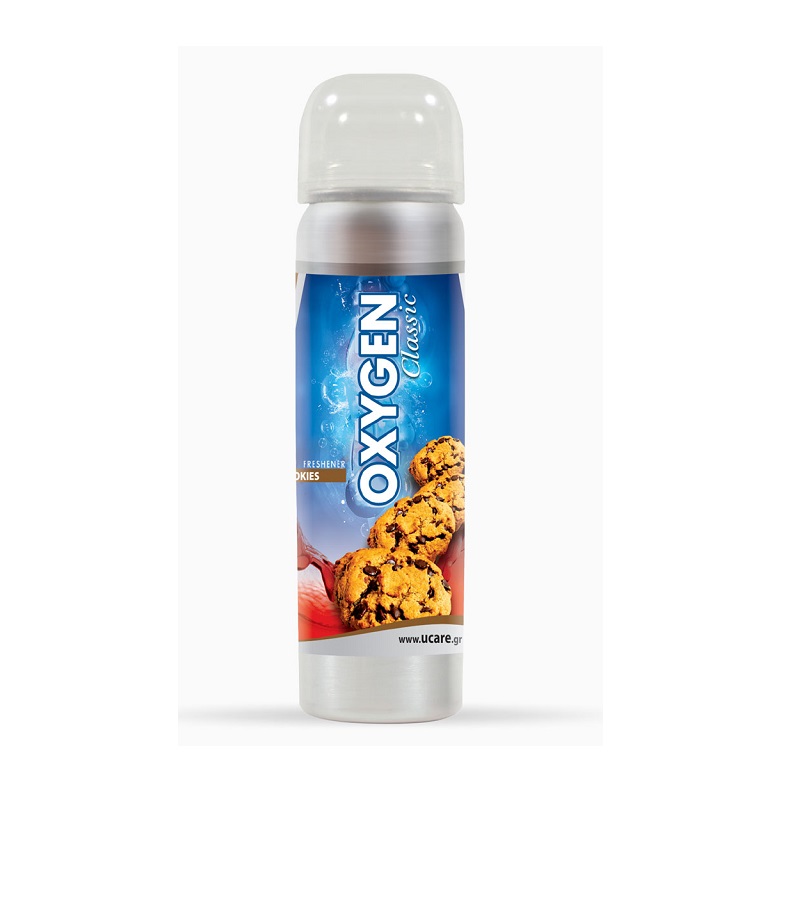 UCARE ΑΠΟΣΜΗΤΙΚΟ ΧΩΡΟΥ ΑΥΤΟΚΙΝΗΤΟΥ OXYGEN CLASSIC, 75ml COOKIES ...